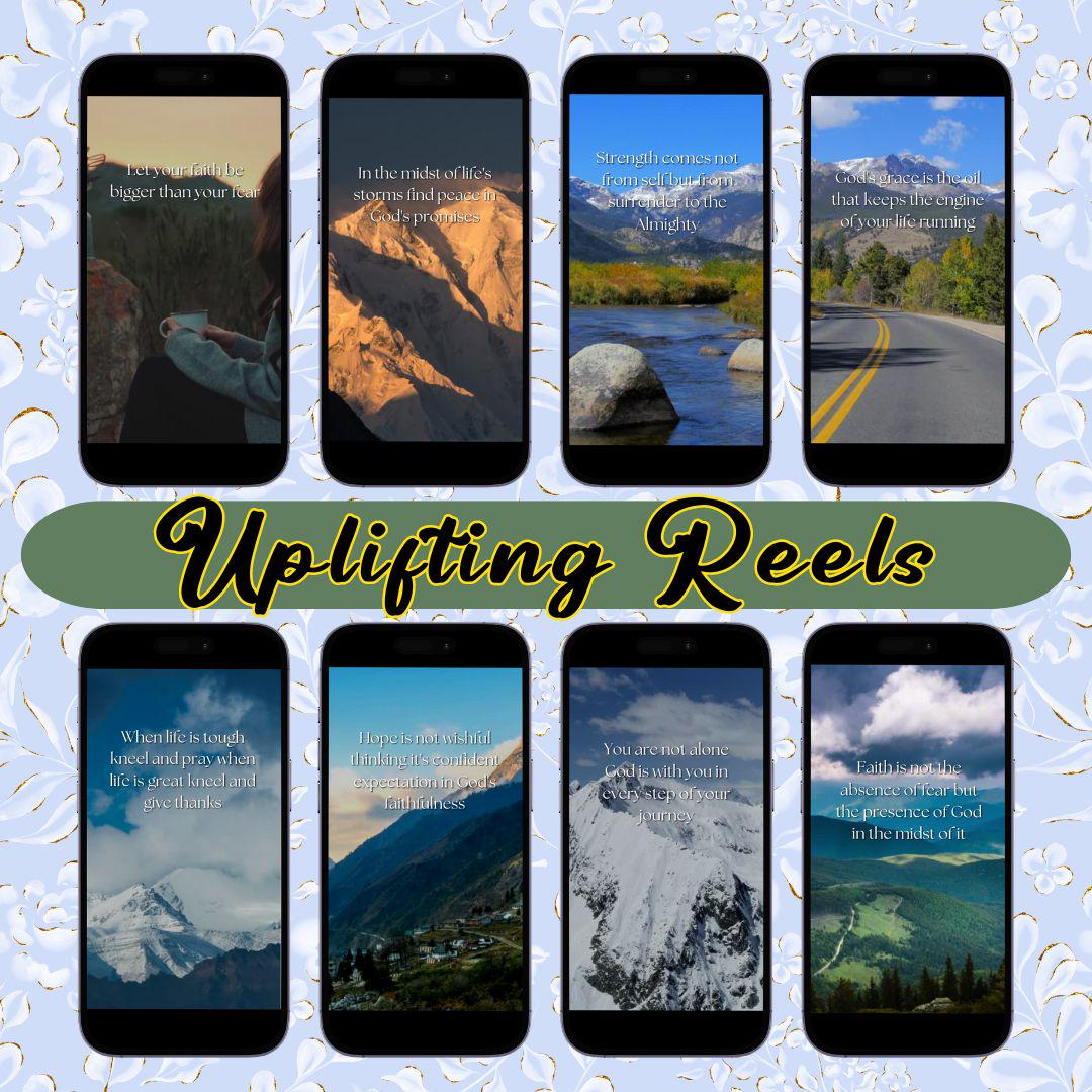 400 Christian Reels, Affirmation, Bible Verses, Inspirational Reels ...