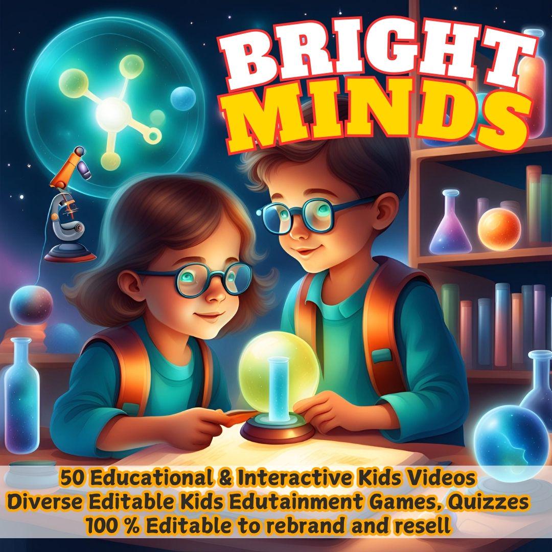 50 Kids Science and Educational Videos PLR - Editable Quizzes, Games ...