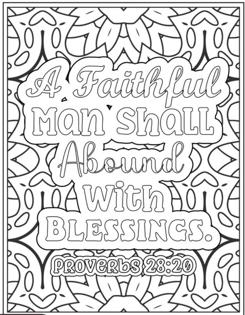82 Printable Bible Verse Coloring Pages | Christian Coloring Book for ...