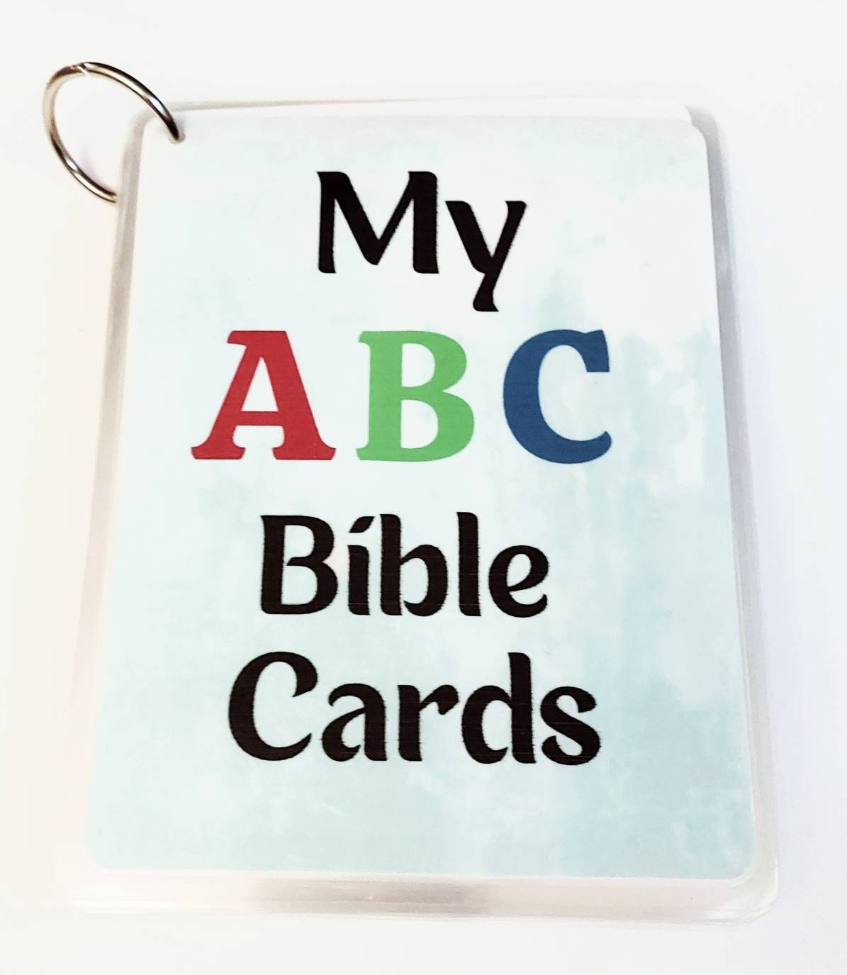 Printable ABC Bible Card / Memory Verse Card / Bible ABC / ABC Bible ...