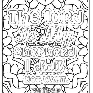 82 Printable Bible Verse Coloring Pages | Christian Coloring Book for ...