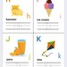 Alphabet Tracing Flashcards/ Printable Alphabet Cards/uppercase and ...