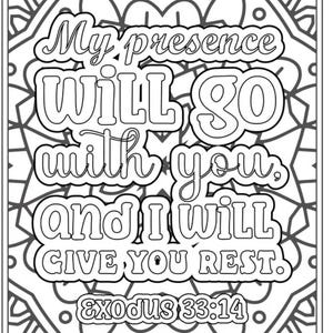 82 Printable Bible Verse Coloring Pages | Christian Coloring Book for ...