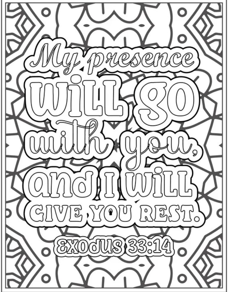 82 Printable Bible Verse Coloring Pages | Christian Coloring Book for ...