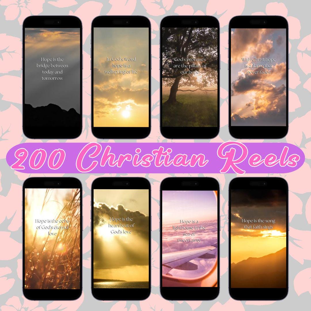 200 Christian Reels, Motivational Videos, Inspirational Reels ...