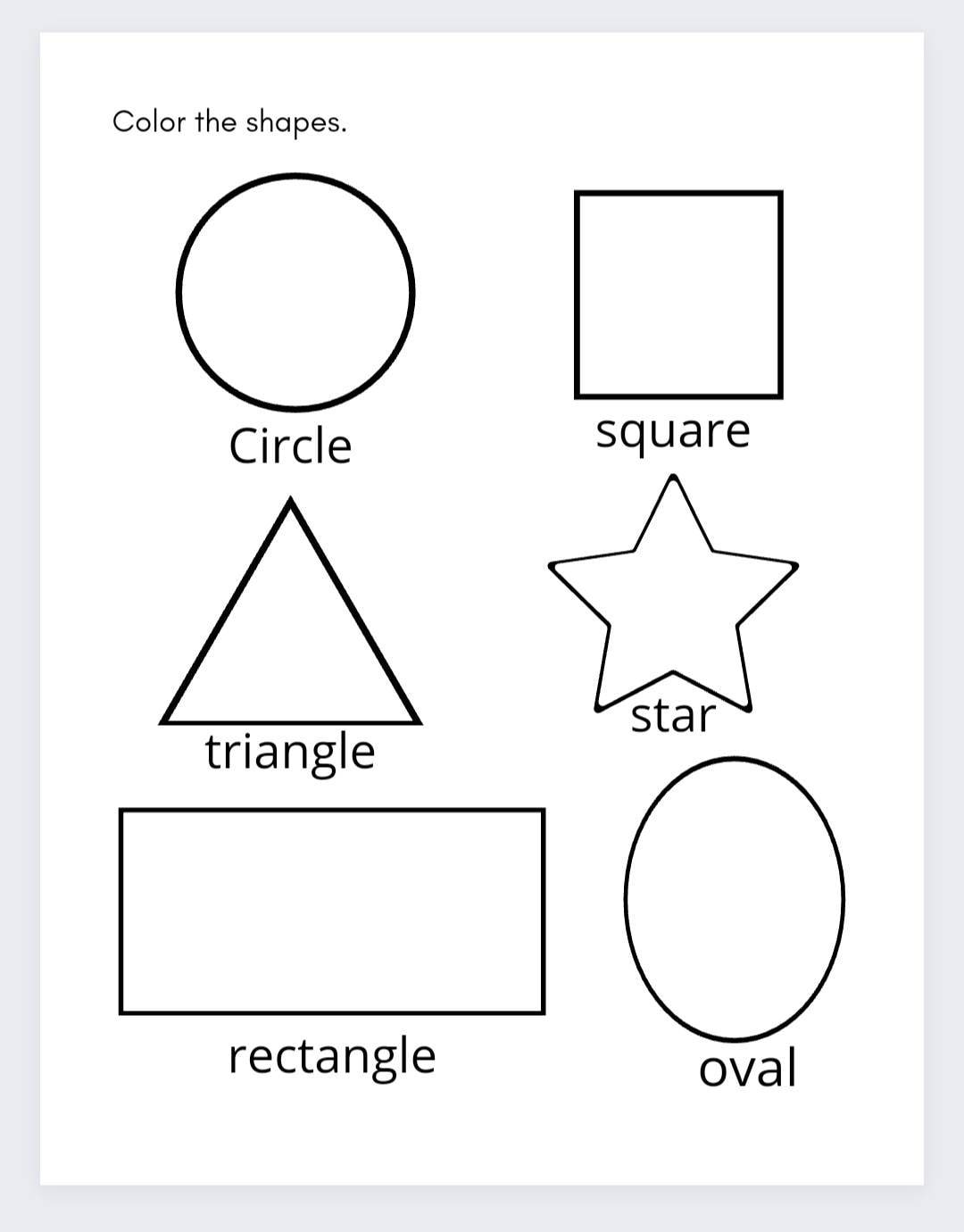 Color and Learn Activity Book/toddler Workbook/ Alphabet and Numbers ...
