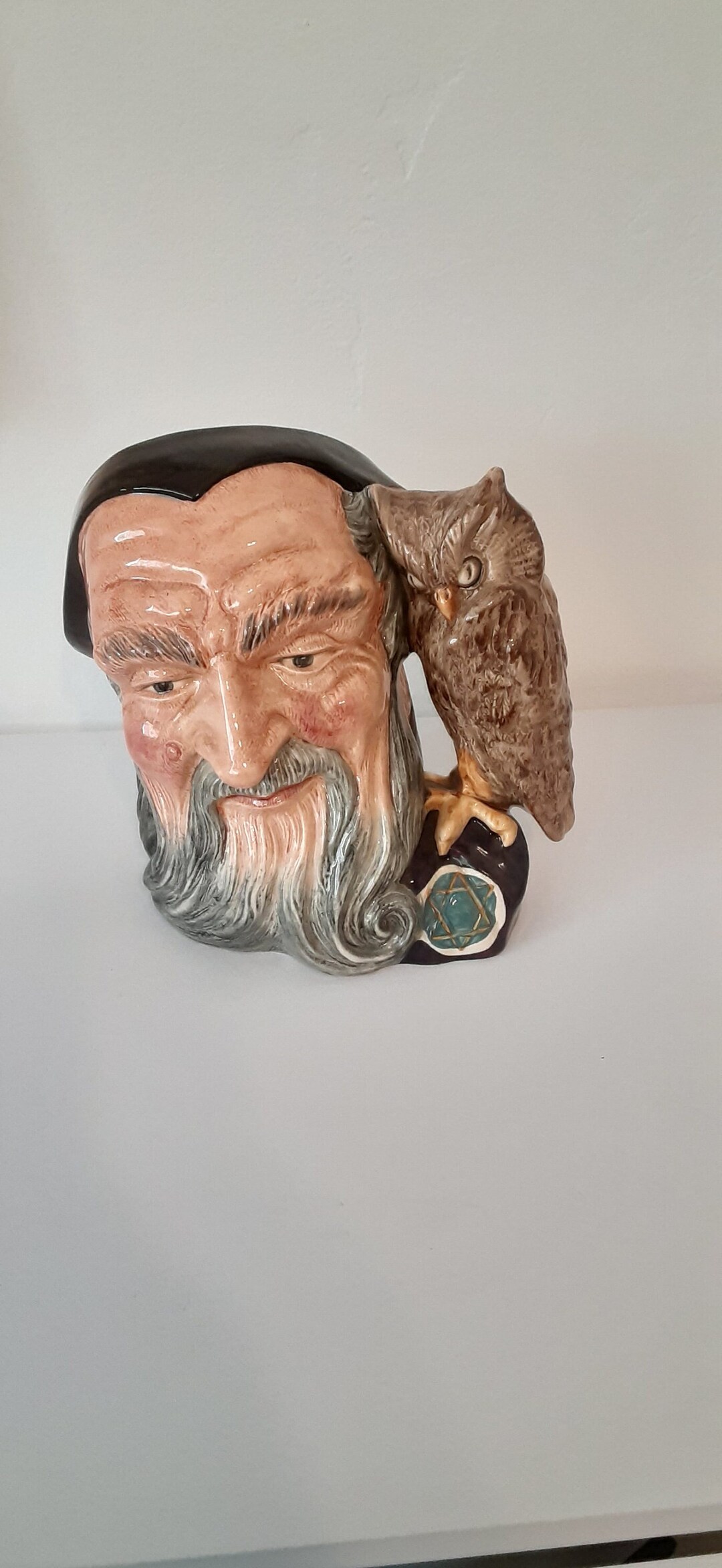 Royal Doulton Large Merlin Toby Mug - Etsy