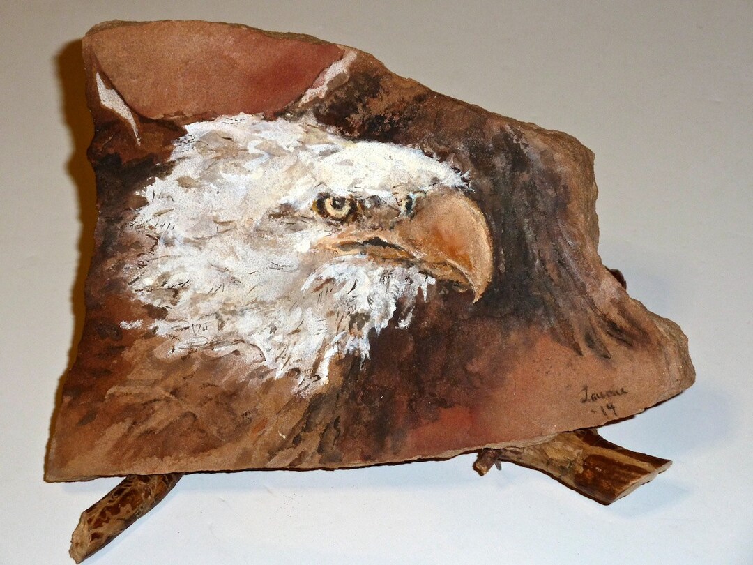 Sunset Bald Eagle- “artist’s Personal Favorite” Original Watercolor ...