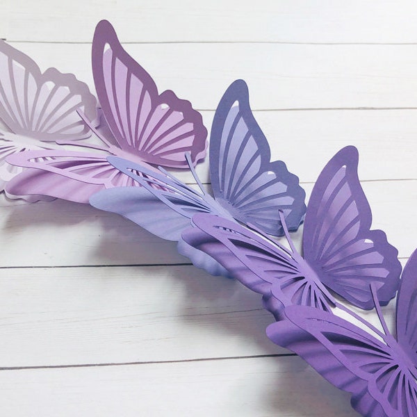 3d Paper Butterflies - Etsy