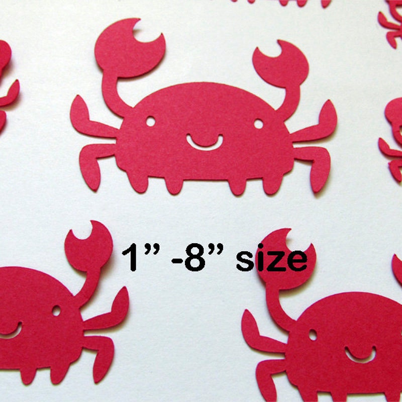 Crab Die Cut - Etsy