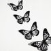 Monarch Butterfly Cutouts Black Paper Butterflies Black Monarch ...