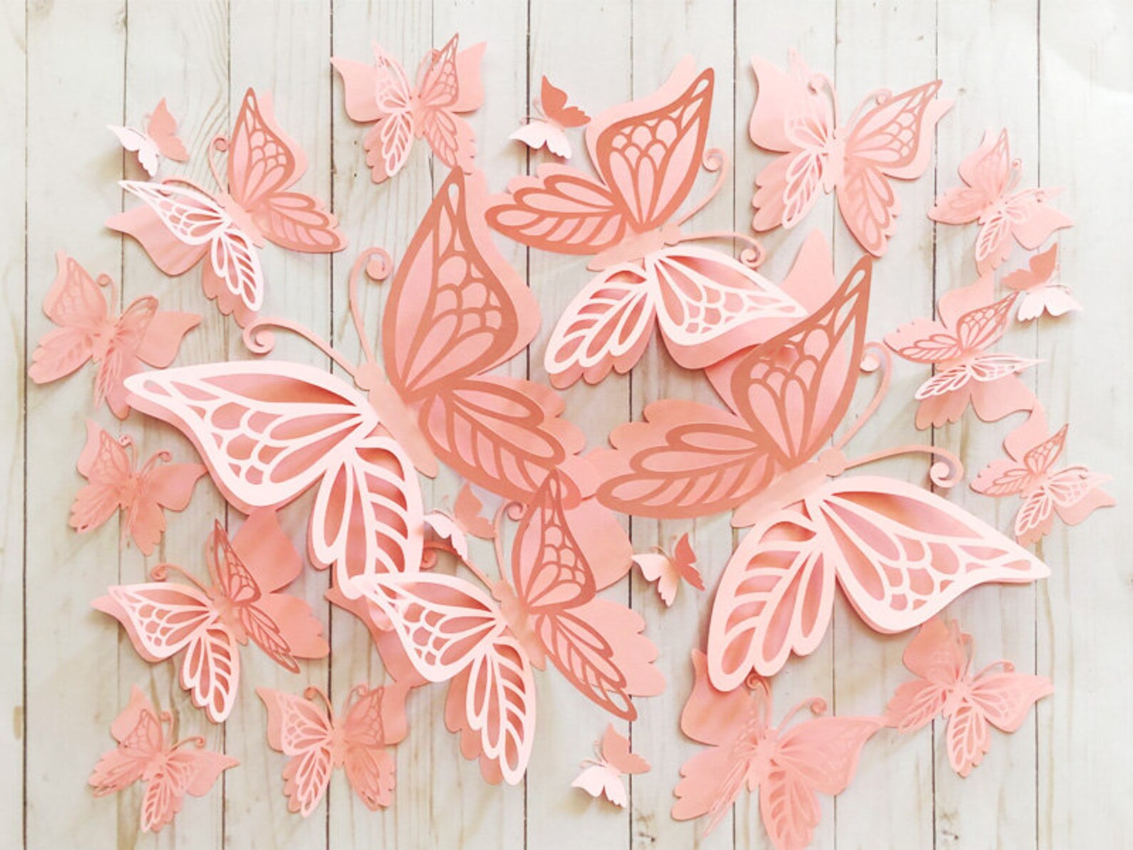 Paper Butterfly Cutouts Paper Butterfly Die Cuts 3D Paper | Etsy