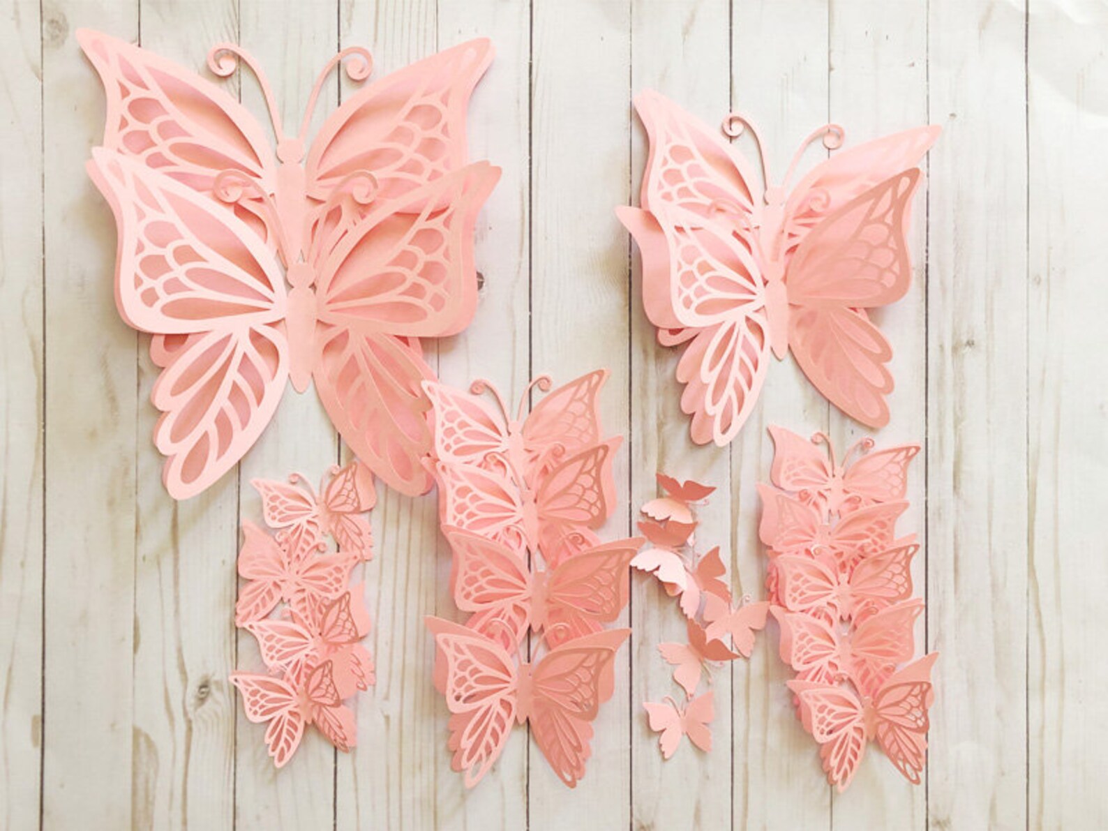 Paper Butterfly Cutouts Paper Butterfly Die Cuts 3D Paper | Etsy