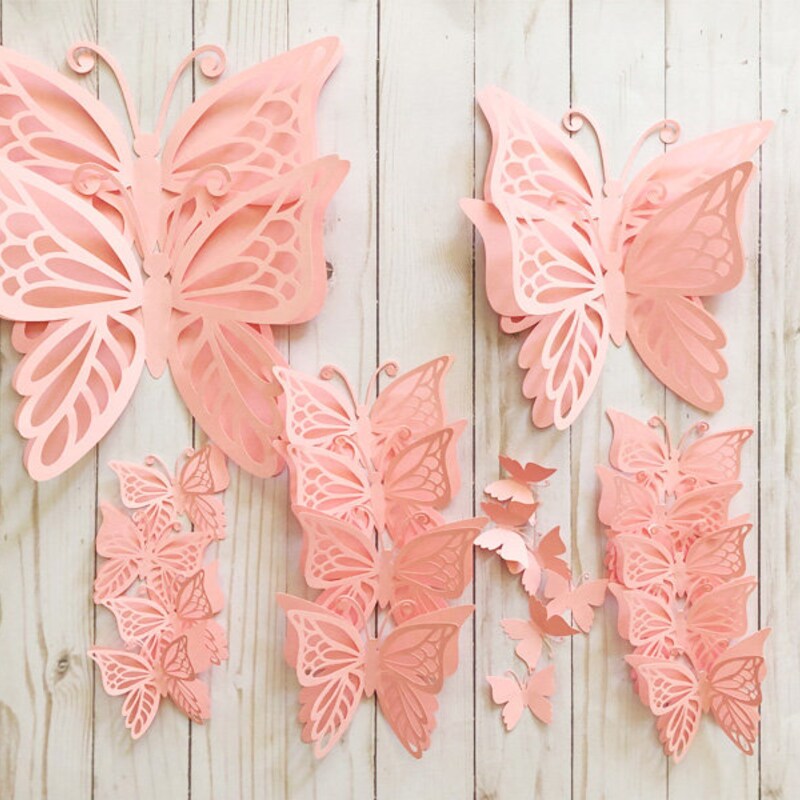 3d Butterfly Art - Etsy