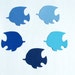 Paper Fish Die Cuts Blue Fish Cutouts Fish Paper Cut Outs Ocean Party ...