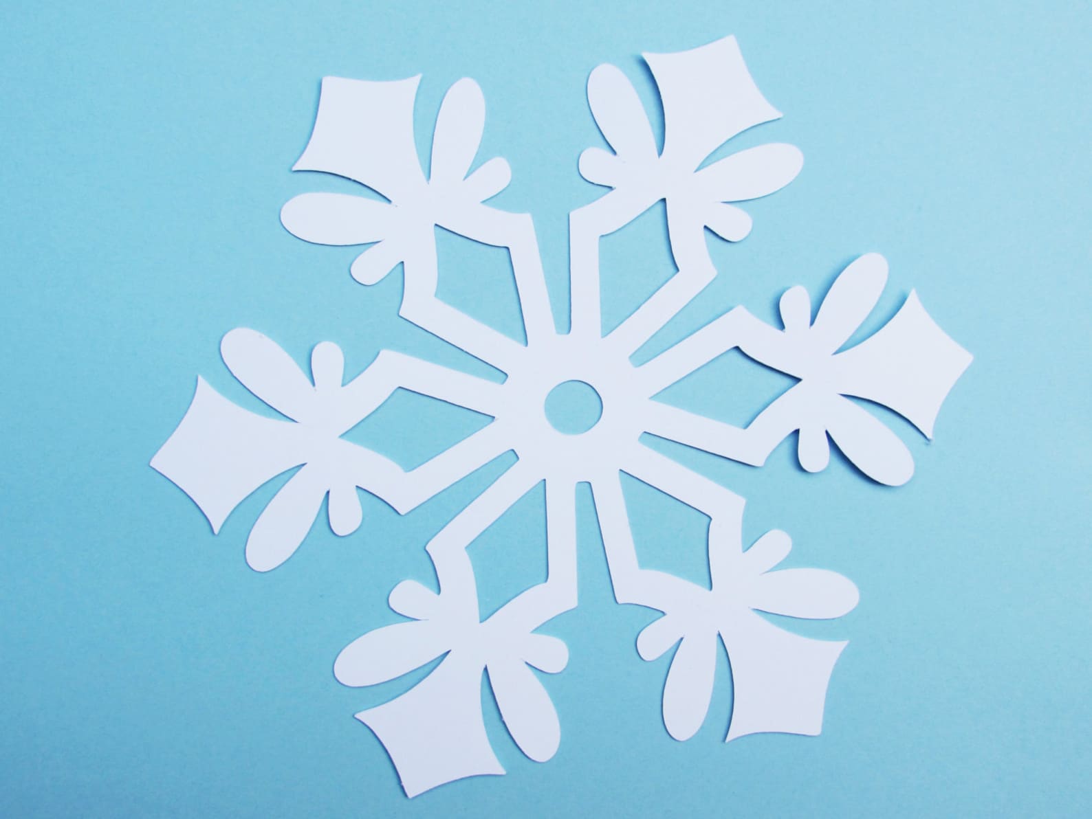 Paper Snowflake Cutouts Snowflake Die Cuts White Snowflakes - Etsy