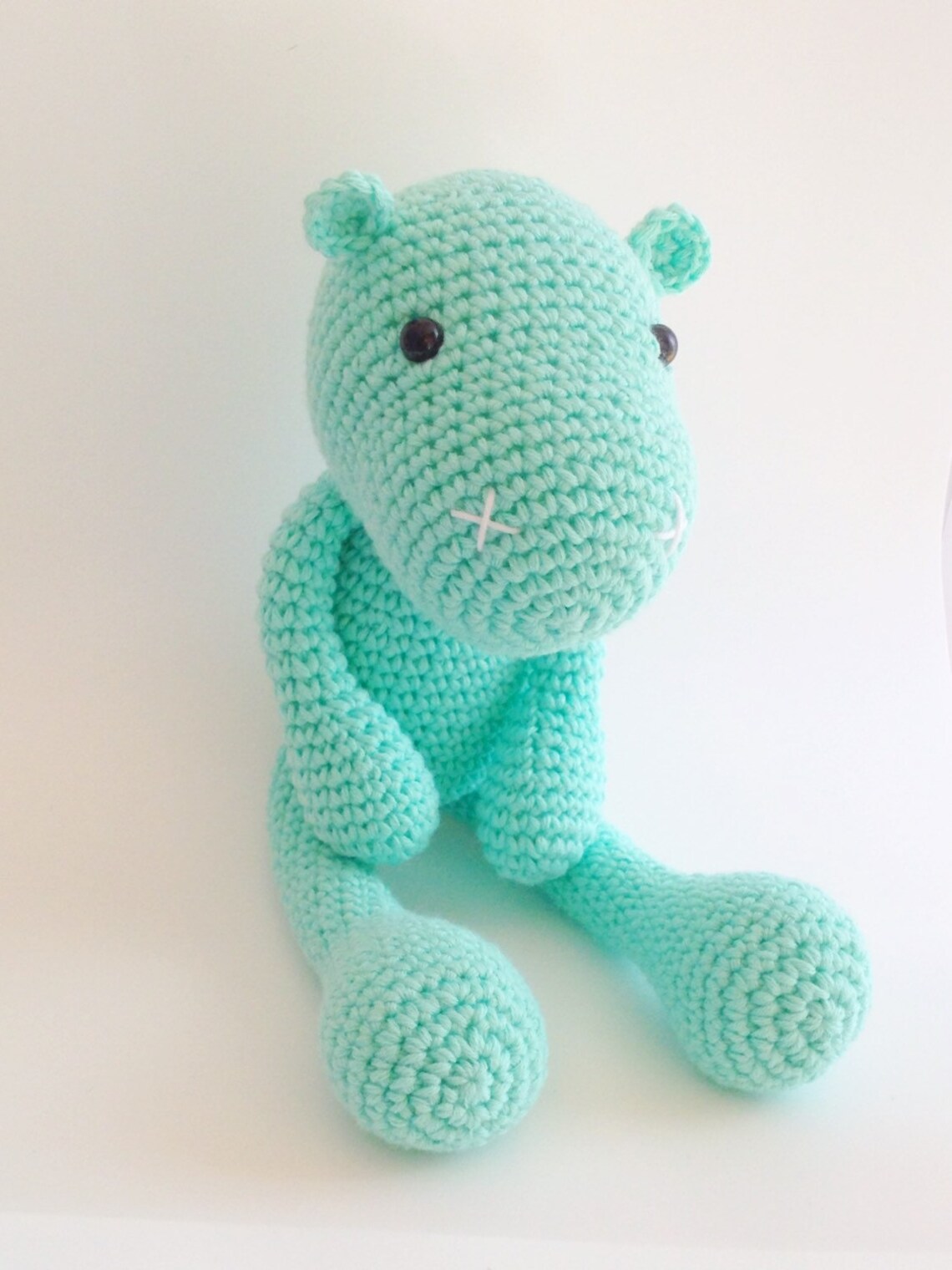 Hippo Plush Hippo Stuffed animal Hippo Plushie Hippo | Etsy