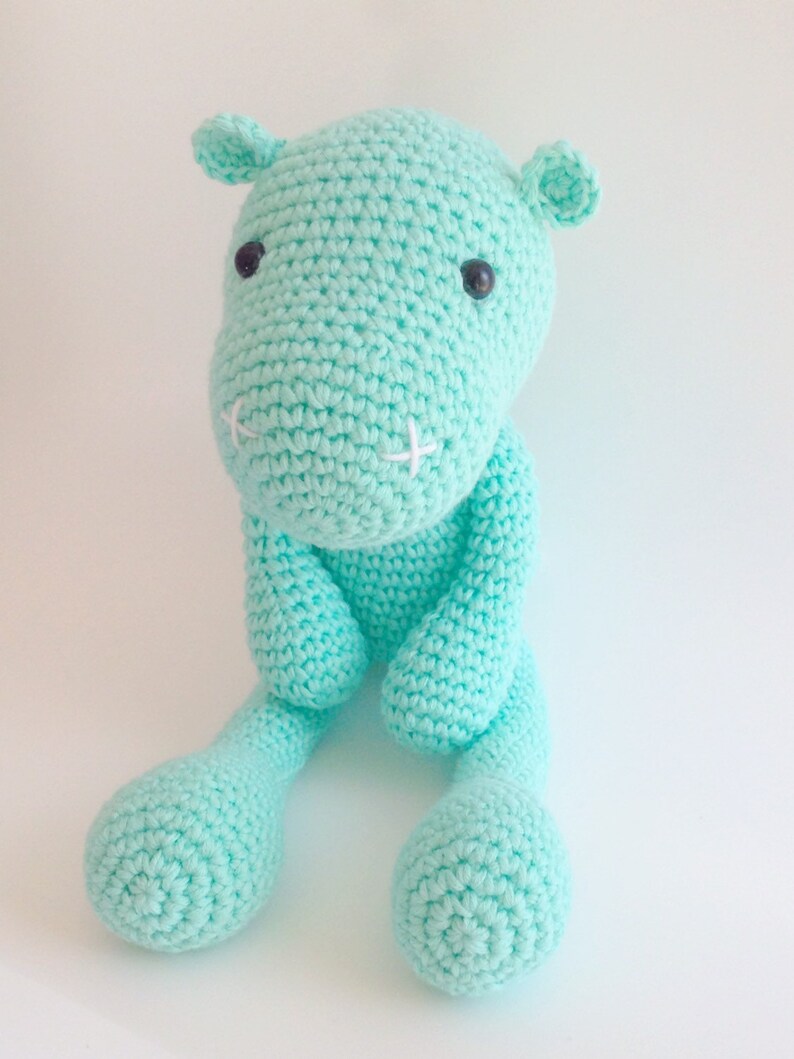 Hippo Plush Hippo Stuffed animal Hippo Plushie Hippo | Etsy