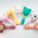 Chick Rattle Duck Rattle Baby Rattle Rattle Soft Baby - Etsy