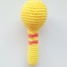 Chick Rattle Duck Rattle Baby Rattle Rattle Soft Baby - Etsy