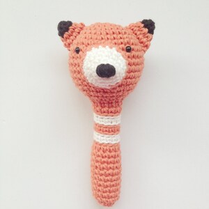 Fox Rattle, Baby Rattle, Rattle, Soft Baby Rattle - Etsy