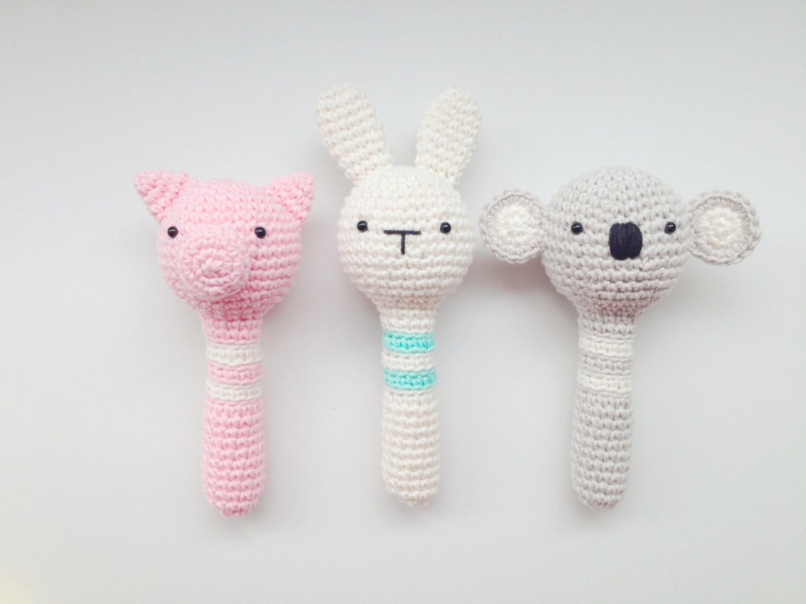 Koala Rattle Rattle Baby Rattle Rattle Soft Baby Rattle | Etsy