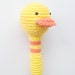 Chick Rattle, Duck Rattle, Baby Rattle, Rattle, Soft Baby Rattle - Etsy