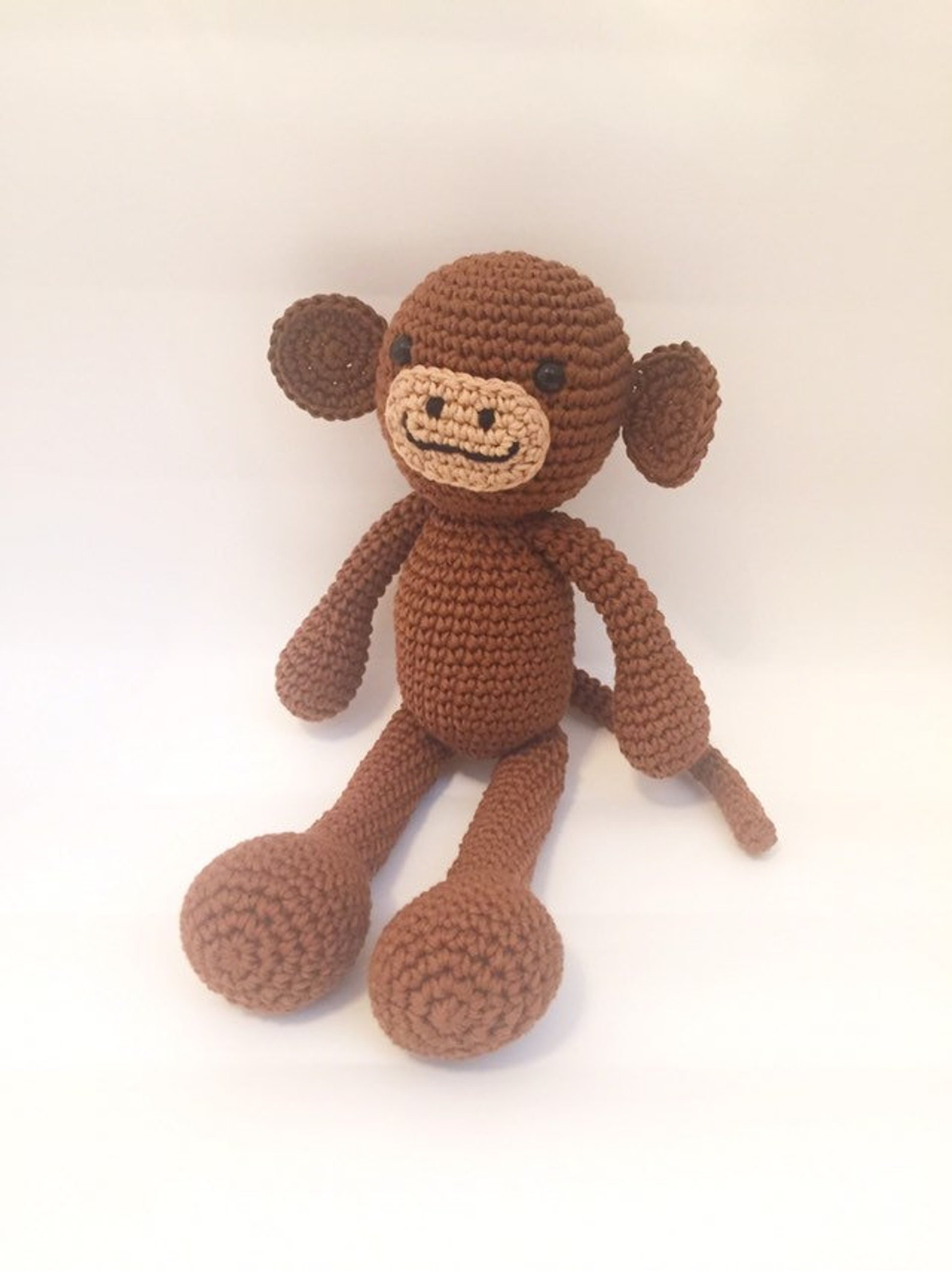 Monkey Plush Monkey Stuffed Animal Monkey Plushie Monkey | Etsy