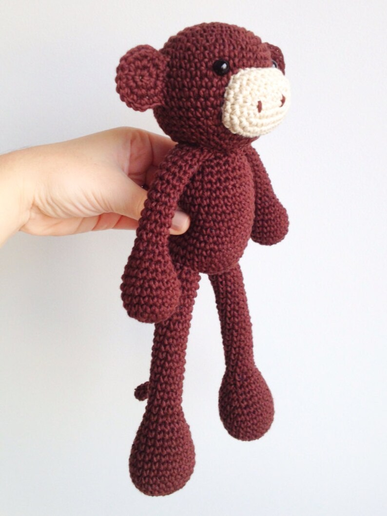 Monkey Plush Monkey Stuffed animal Monkey Plushie Monkey | Etsy