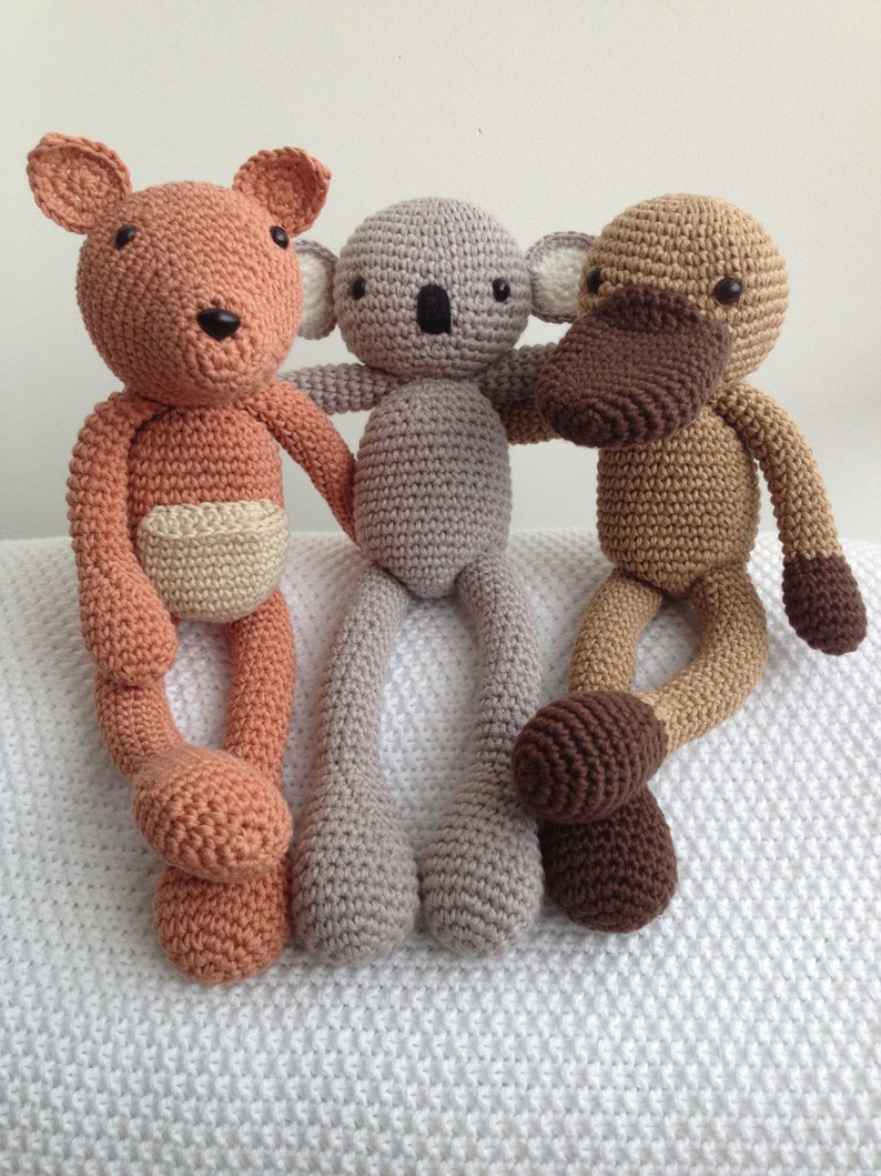Kangaroo Wallaby Amigurumi Pattern - Etsy