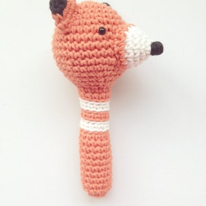 Fox Rattle, Baby Rattle, Rattle, Soft Baby Rattle - Etsy