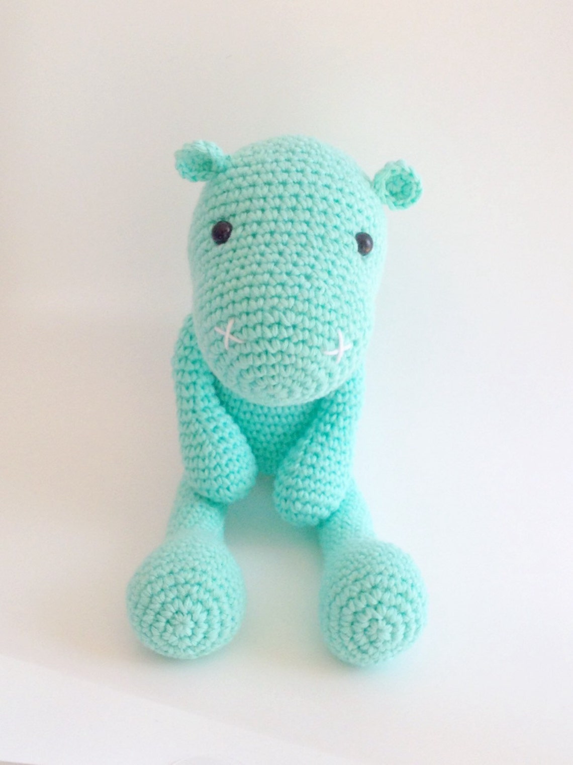 Hippo Plush Hippo Stuffed animal Hippo Plushie Hippo | Etsy