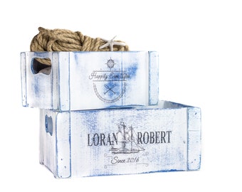 Nautical Card Box - Etsy UK