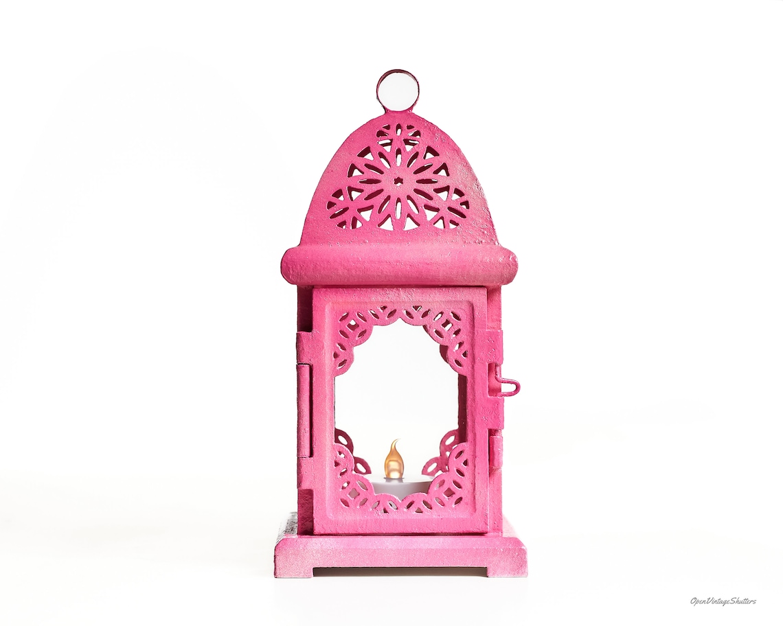 Fiesta Party Candle Lantern Centerpiece, Diwali Decoration, Colorful ...