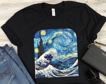 Starry Night Shirt | Etsy