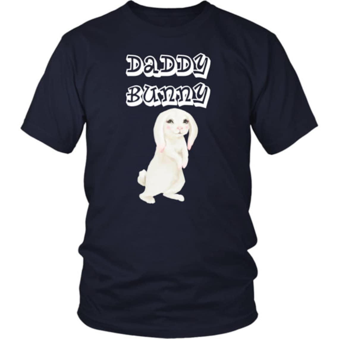 Daddy Bunny Shirt Bunnies Dad T-shirt Dads Gift for Dad Cute | Etsy