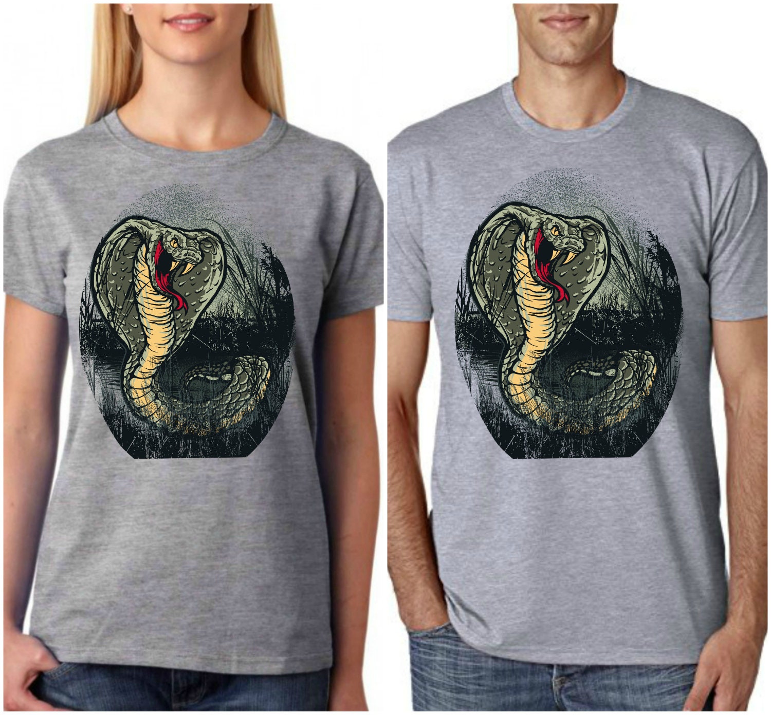 Cobra Shirt Snake Vintage Distressed T-shirt Cobra Strike Graphic ...