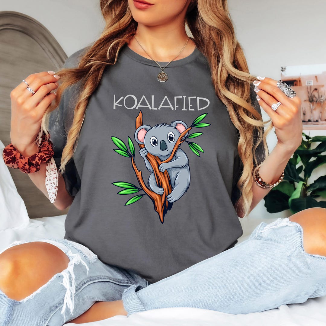 Koala Shirt Koalafied Cute Koala T-shirt Funny Love Koalas Design ...