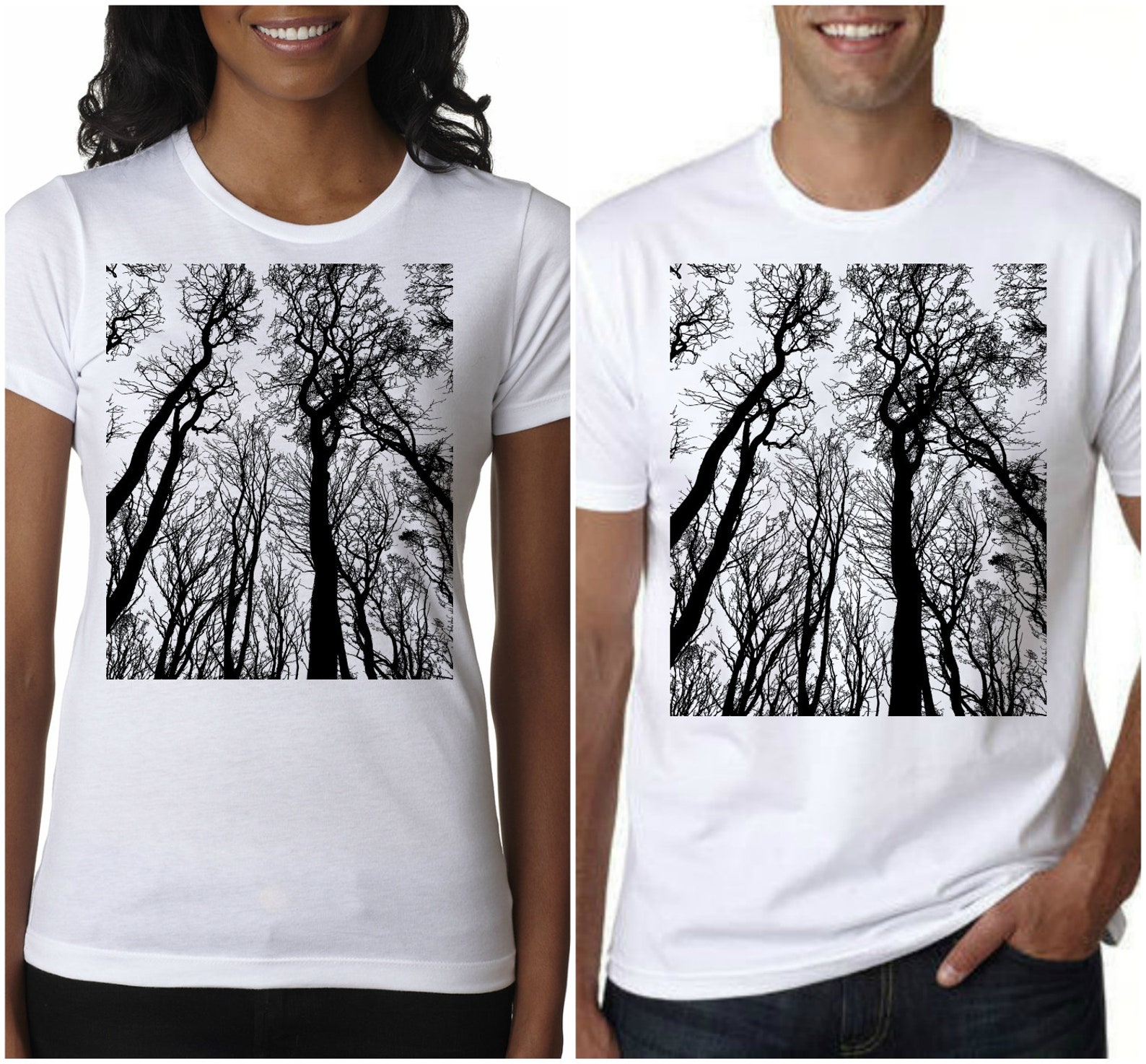 Forest Shirt Trees Mother Nature T-shirt Walking Hiking - Etsy UK