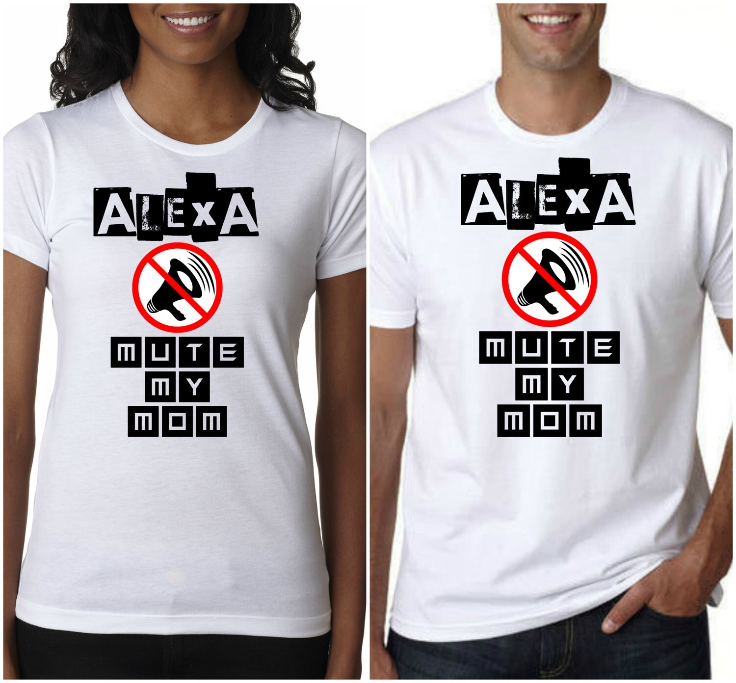 ALEXA MUTE My MOM Shirt Funny Son or Daughter Alexa Tshirts - Etsy