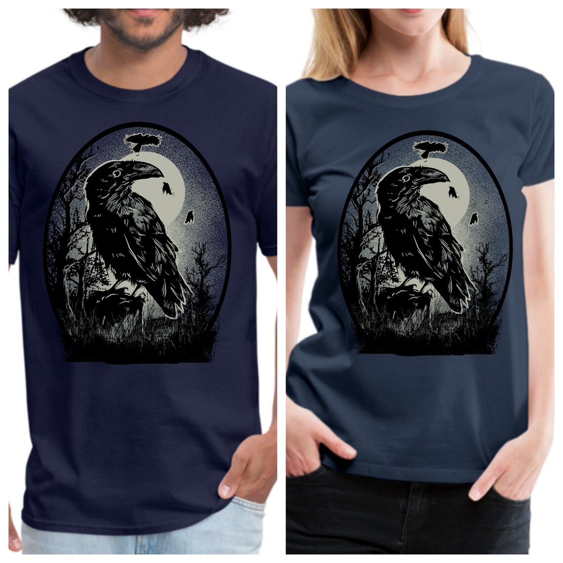 Raven Shirt Vintage Crow T-shirt Graphic Distressed Hipster - Etsy UK