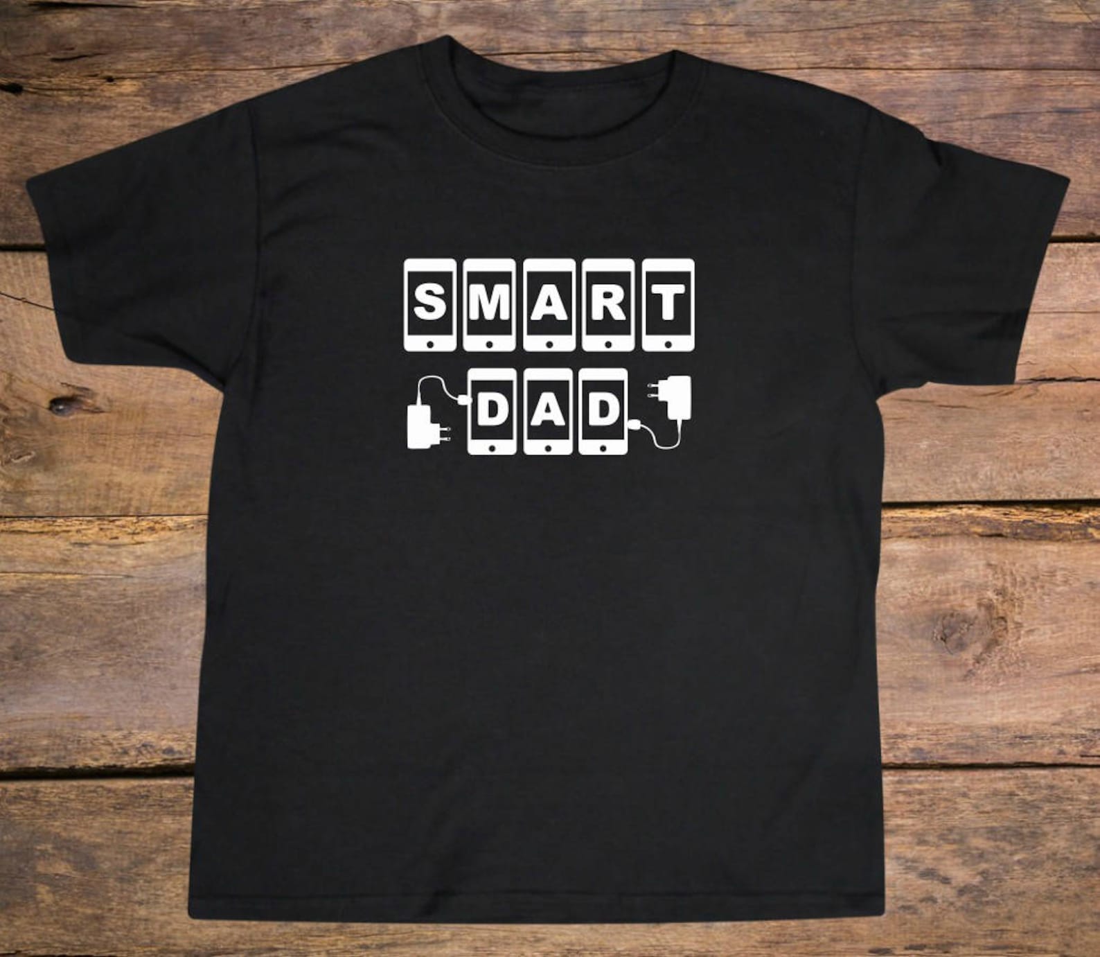 Daddy Shirt SMART DAD Gift Birthday Dad T-shirt Smart Dads - Etsy