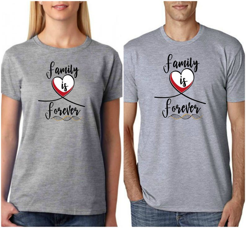 Family Matching Shirts FAMILY IS FOREVER Inspirational Family - Etsy