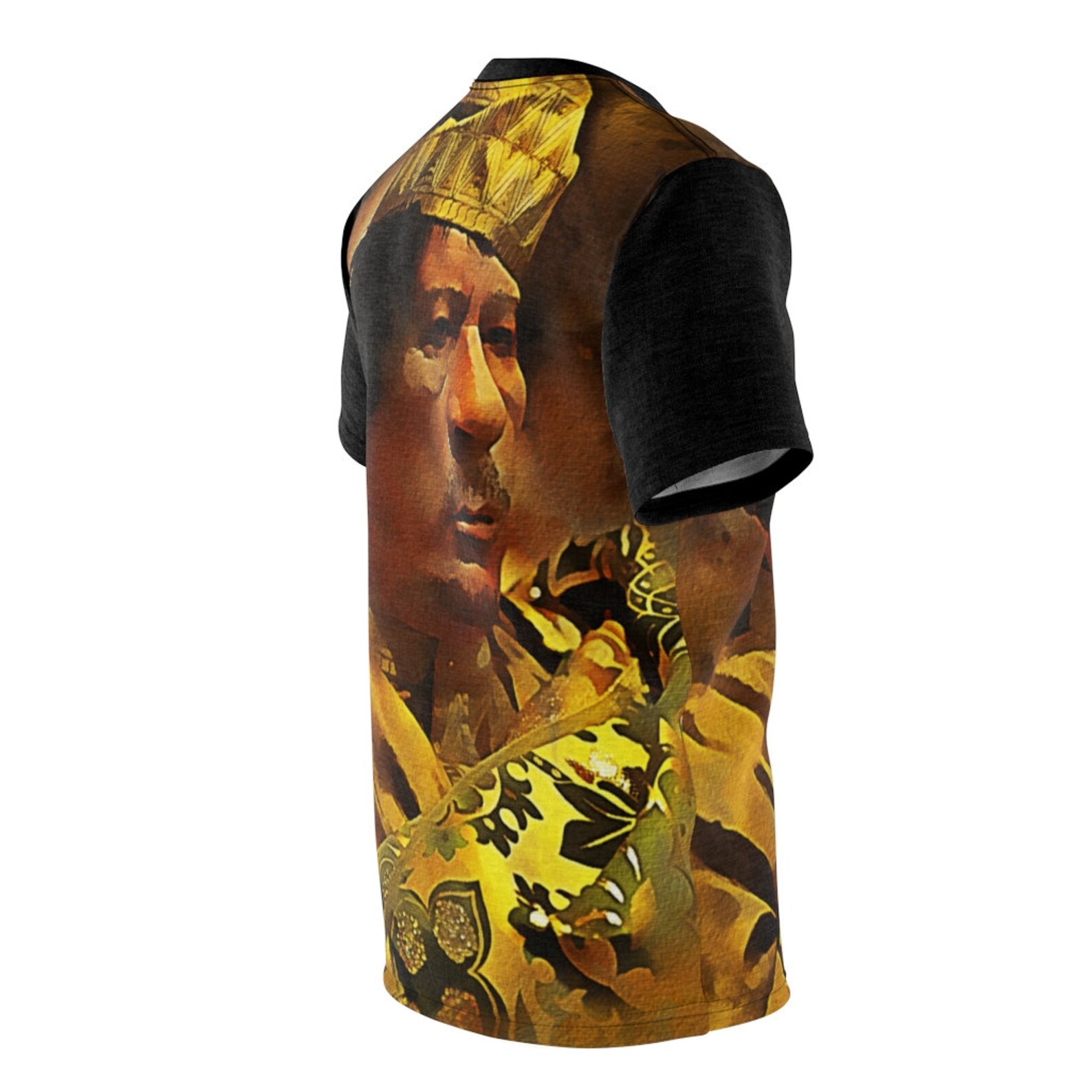 Muammar Gaddafi Shirt Libya T-Shirt Sublimated All Over Print | Etsy