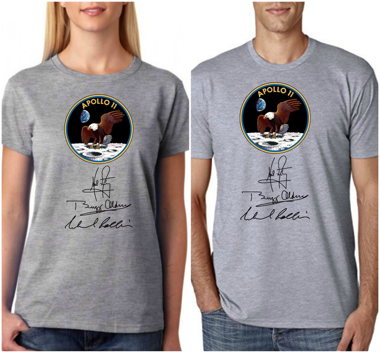 Apollo 11 Shirt Moon Landing NASA Space T-shirt Gift 1969 Astronauts ...