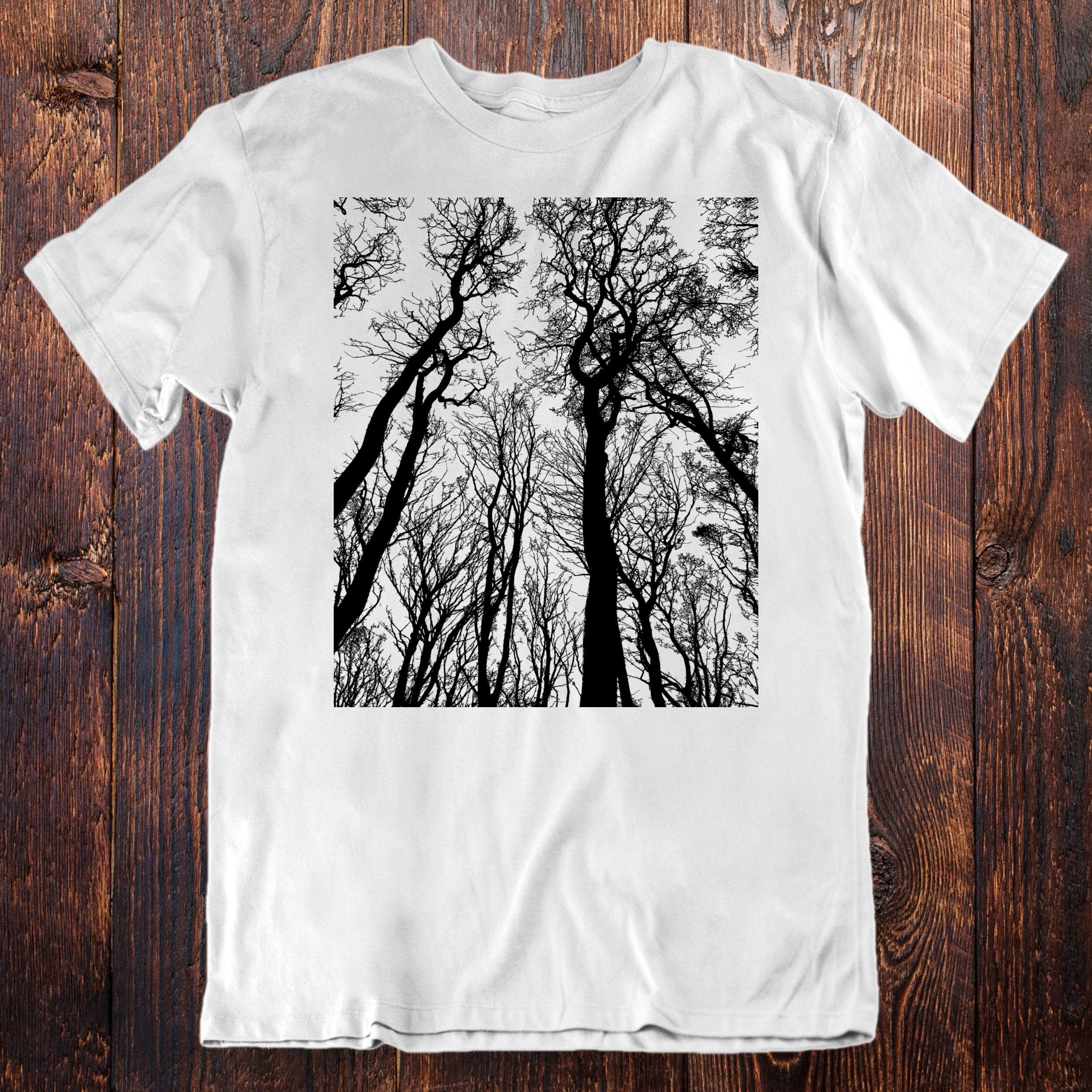 Forest Shirt Trees Mother Nature T-shirt Walking Hiking Trekking Tree ...