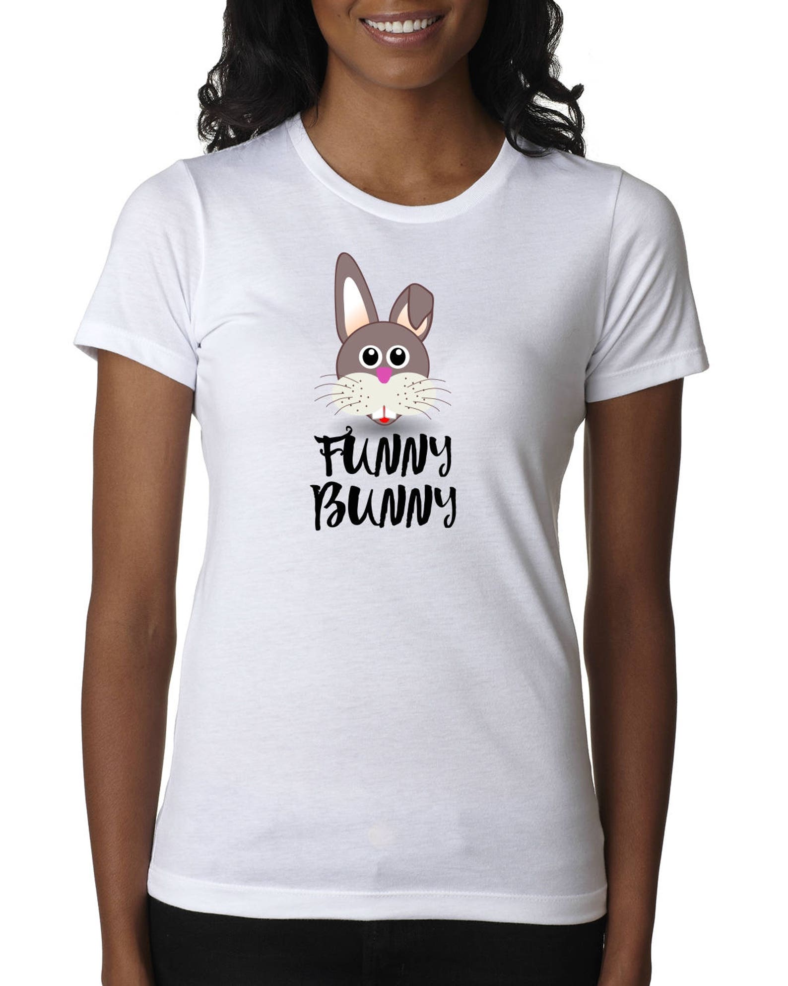 Bunny Shirt FUNNY BUNNY Cute Rabbit Pets Animal Lovers Funny - Etsy