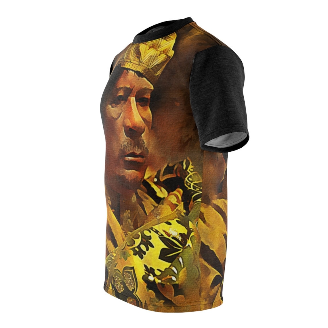 Muammar Gaddafi Shirt Libya T-Shirt Sublimated All Over Print | Etsy