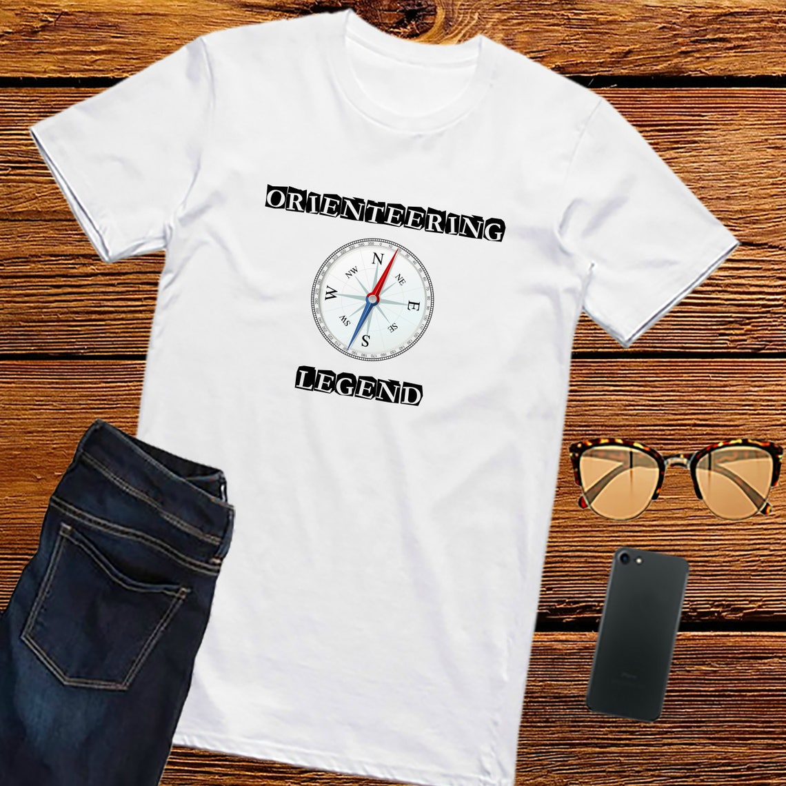 Orienteering Shirt Orienteering LEGEND Outdoors Orienteers T-shirt ...