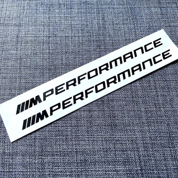 M Performance Label - Etsy UK